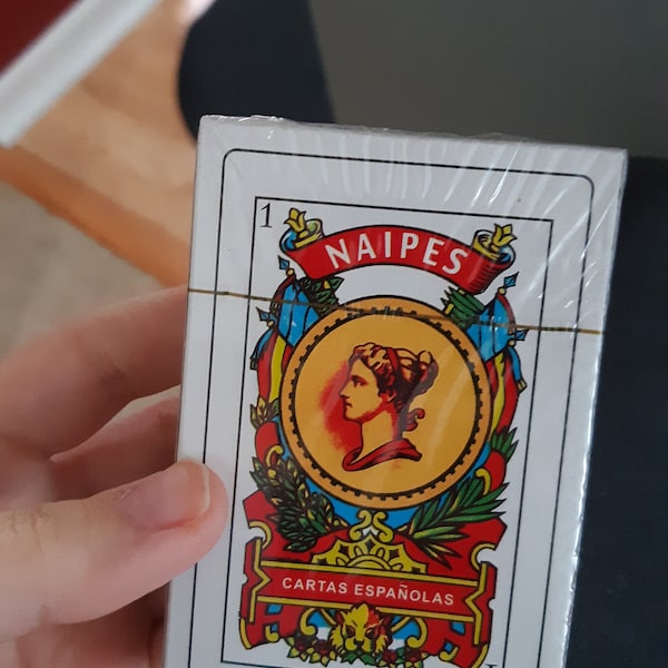 1 Deck Spanish Playing Cards Baraja Española 50 Cards Naipes Tarot New ...