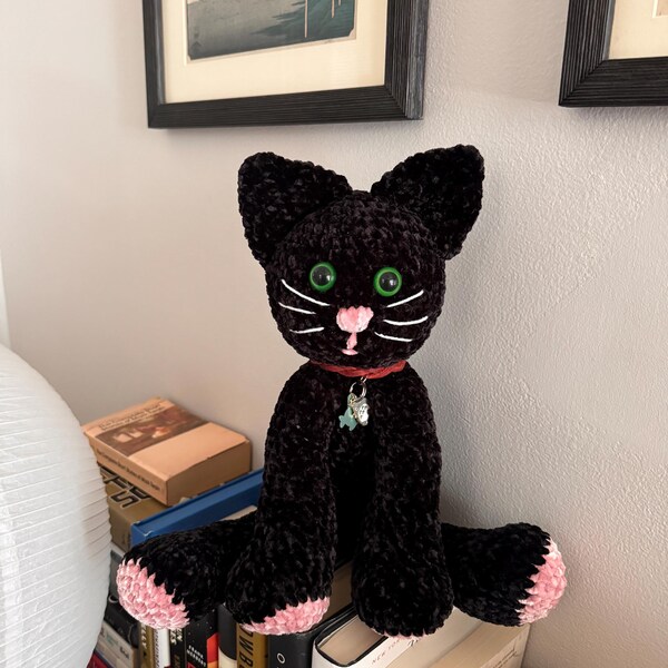 Mothman Mini Cryptid Creature Plush Doll Designed and Crocheted by Luci ...