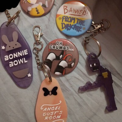 Purple Guy 'william Afton' Keychain Five Nights at - Etsy