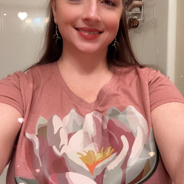 Jesus and Chickens Tee, Simple Girl Shirt, Religious Shirt, Chicken ...