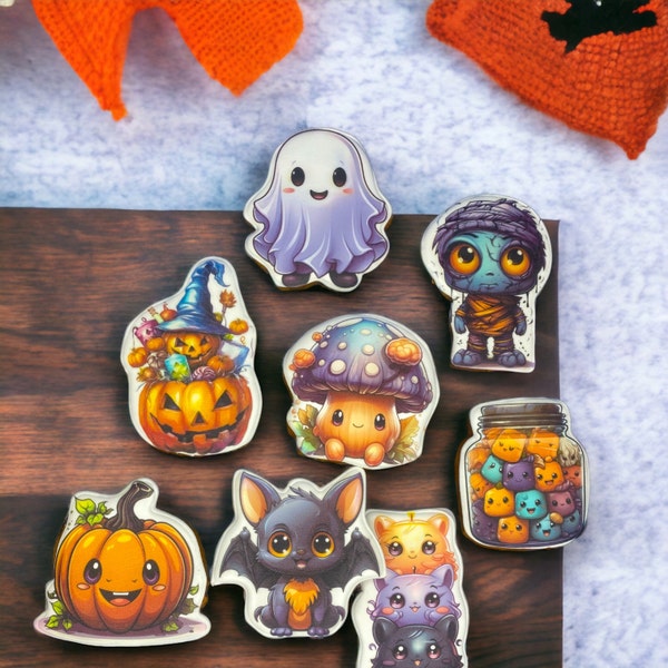 Pastel Halloween Cute Clipart Watercolor Halloween Cute Clipart Bundle ...