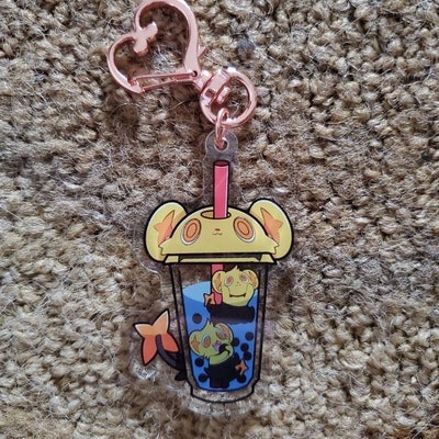 Bulbasaur Boba Keychain - Etsy