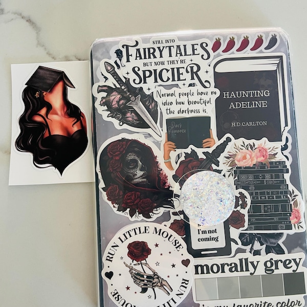 Zaddy Inspired Waterproof Vinyl Sticker, Book Laptop Decals, Water ...