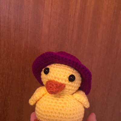 Baby Duck Crochet Pattern PDF Amigurumi Plushie Directions With ...