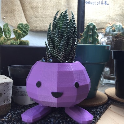 Oddish Planter Pokemon Christmas Gift Oddish 3D Printed - Etsy