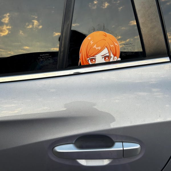 Jinx Peeker Holographic Stickers Vi Stickers Car Decal Computer Decals ...