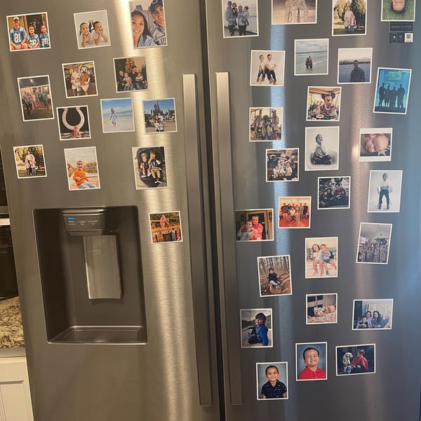 Button Magnets Square Magnets Fridge Custom Photo Magnet 2x2 Fridge ...