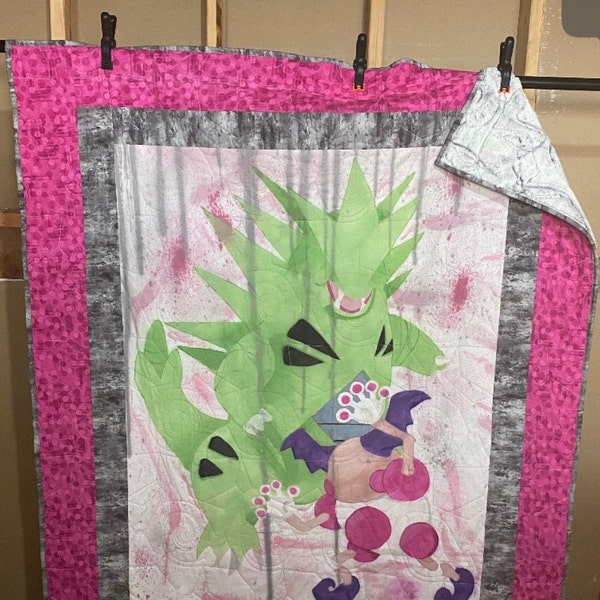Fighting Dragons Long Arm Quilting Pattern - Etsy