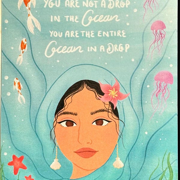 Flower Hijabis | Die Cut Sticker Series | Cute Hijabi Stickers ...