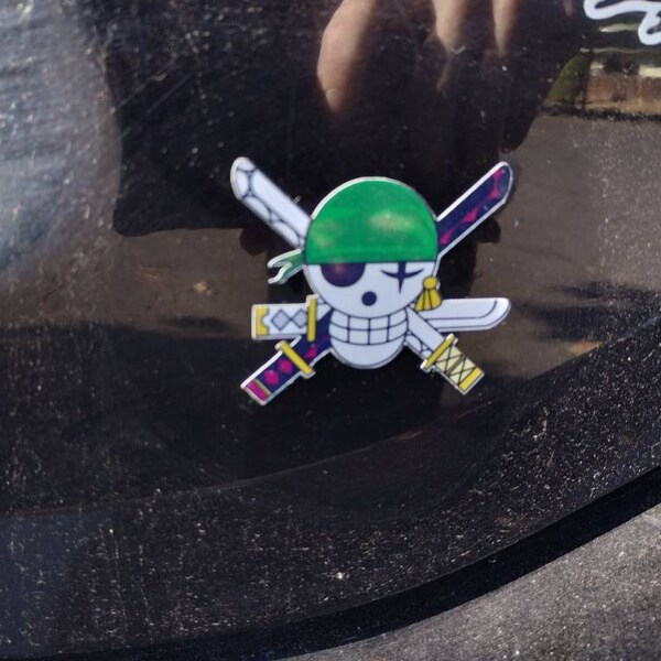 Straw Hat Luffy Crew Stickers One Piece - Etsy