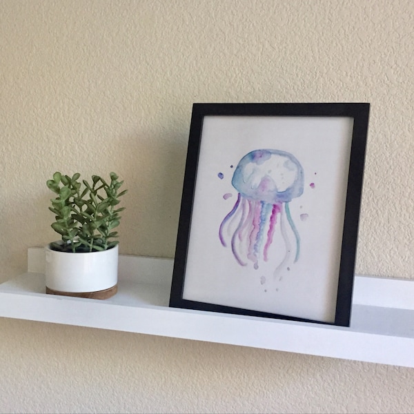 Watercolor Crab Print - Etsy