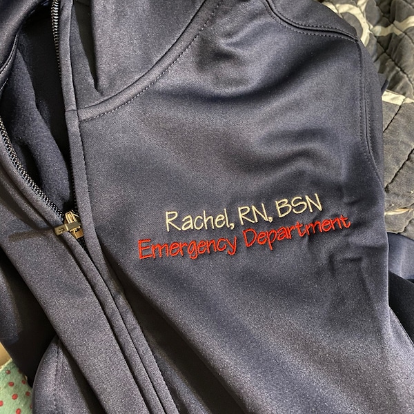 Occupational Therapy Caduceus Stethoscope Stretch Sportwick Jacket With ...