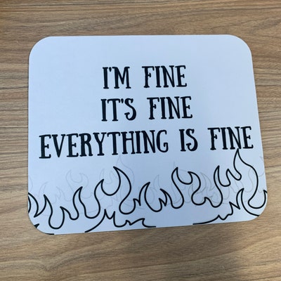 Keep It Weird but Not so Weird That... Mousepad Work Humor Coworker ...