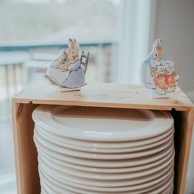 INSTANT DOWNLOAD LARGE Peter Rabbit Decorations Cut Out Stands Peter ...