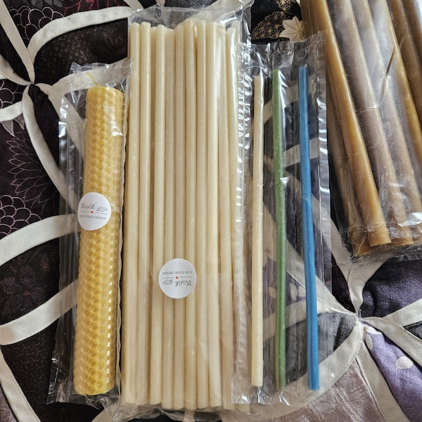 Beeswax Honeycomb Candles Handmade 100% Natural Candles Altar Candles ...