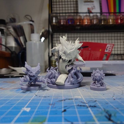 Dnd Hydra Miniature Giant Creature Dungeons and Dragons Epic Miniatures ...