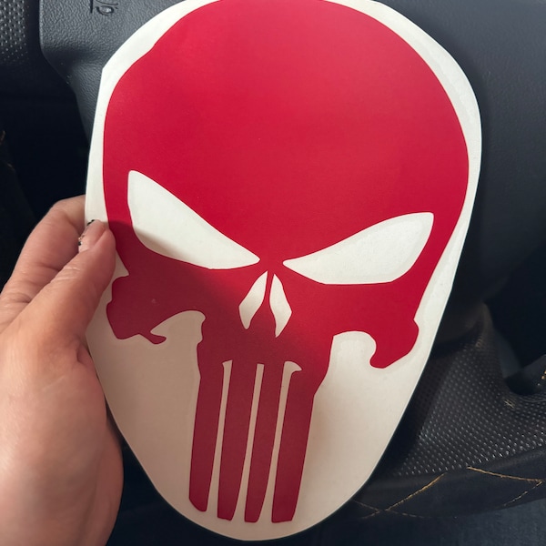 Punisher Any Size or Color Custom Cut Vinyl Decal Sticker - Free ...