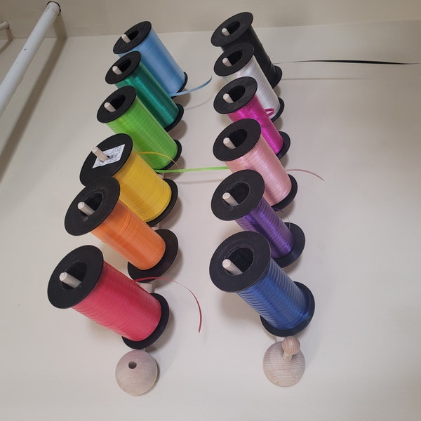 GSS Ribbon Organizer Desk/wall Unit. EZ Load Individual Ribbons Spools ...