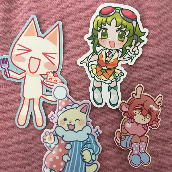 Gumi Megpoid 3" Sticker - Etsy