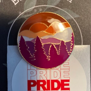 Subtle Bisexual Flag Enamel Pin Enamel Cute Pin Set Pins Laple - Etsy