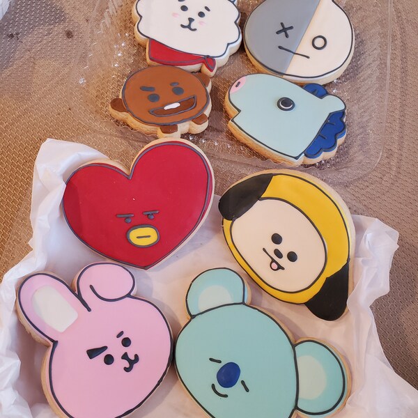 BT21 Cookie Cutters - Etsy
