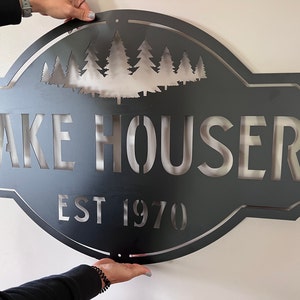 Personalized Metal Wall Art Personalized Gifts Tree Line - Etsy