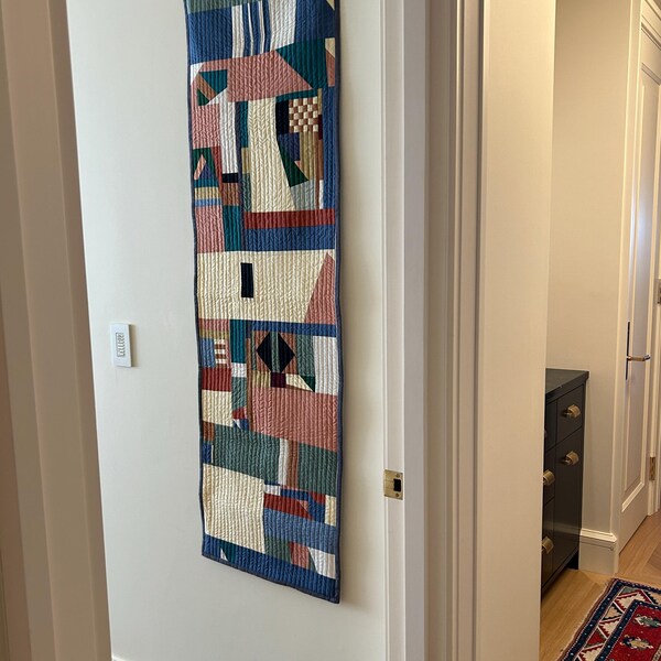 Modern Quilted Wall Hanging - Etsy