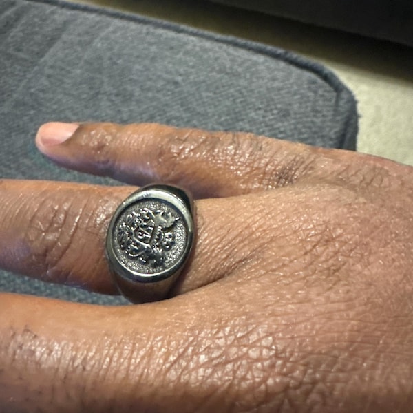 Personalized Family Crest Signet Ring | Customized Wax Seal Family ...