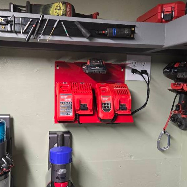 Milwaukee M18 Blower Mount - Tool Storage, Shop Organization, Garage ...
