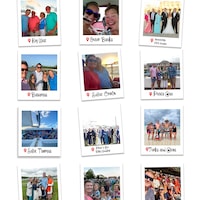 Buy Custom Friends Word Photo Collage, Best Friend Birthday Gift ...