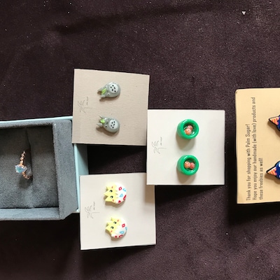 Totoro Inspired Hair Barrette Anime Animal Lover Unique Gift Ideas - Etsy