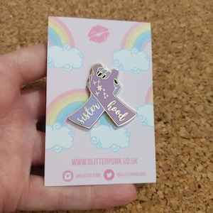 Sisterhood Enamel Pin Feminist Pin Feminism Pin Girl Gang Pin Slogan Pin Girl Power Pin Feminism ...