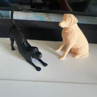 Labrador Retriever Figurine Black Yellow Brown Lab Gift Dog Mom Dog Dad ...