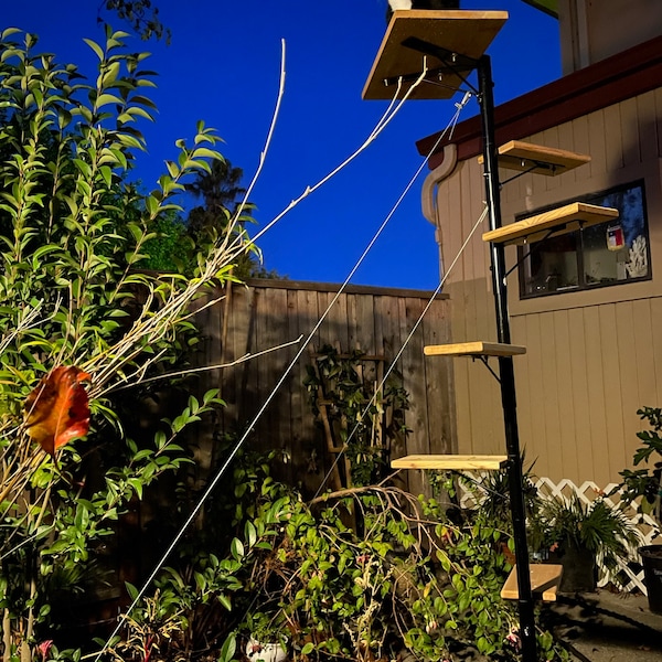 Cat & Animal Tree Guard Baffle Metal Flashing Kit - Etsy