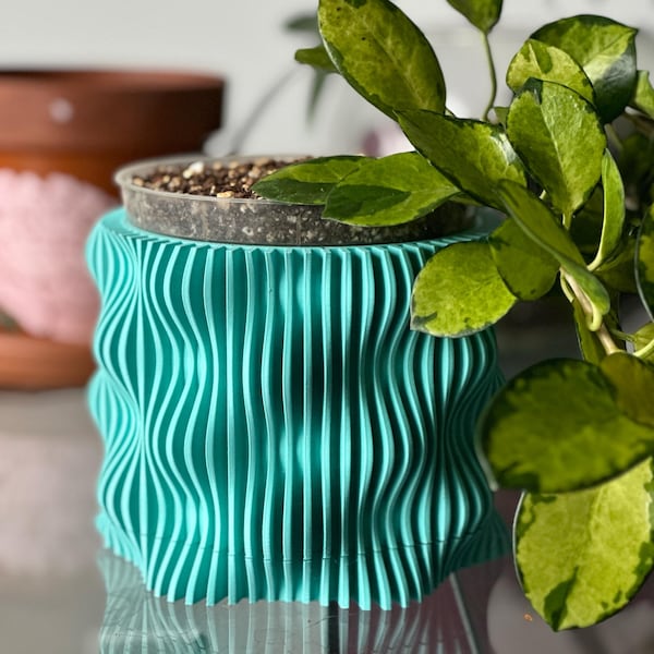 The Luxira Planter Pot STL 3D Print File, Digital Download for 3D ...