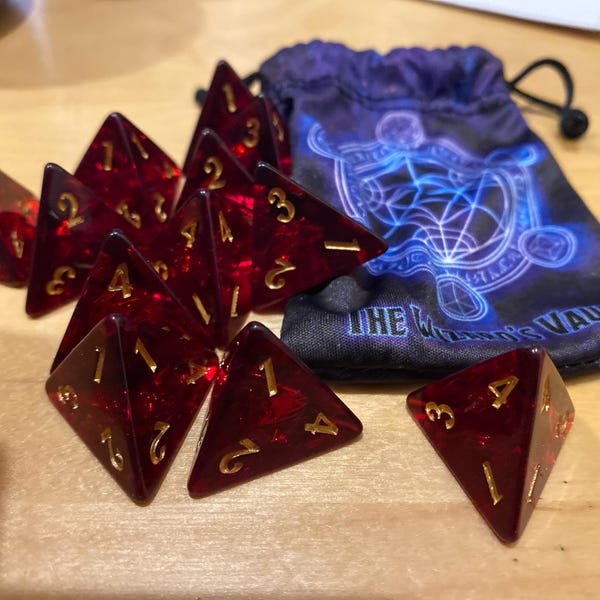 Panda-monium Dice Box and Panda Dice Set, 7 Polyhedral Dice for Tabletop Roleplaying Games, Dnd ...