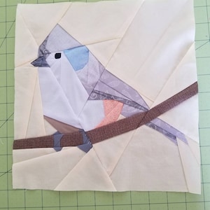 Blue Jay Paper Piecing Pattern - Etsy