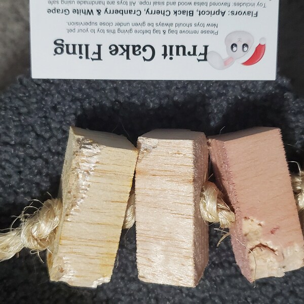 YOU CHOOSE FLAVORS Custom Kabob Flavored Chew Toy for Rabbits, Guinea ...