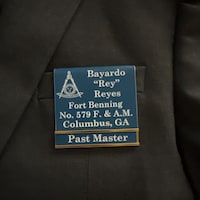 R.A.M. Officer or Members Over the Pocket Name Badge or Magnetic W ...