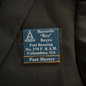 Order of Eastern Star 1 X 3 Framed Magnetic or Pin on Members Badge ...
