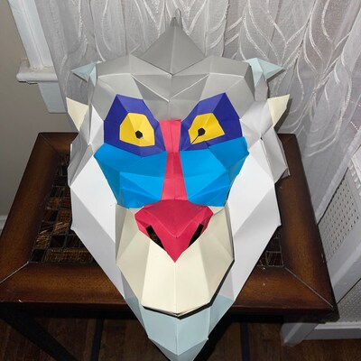 RAFIKI LION KING Mask - Etsy