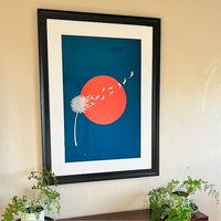 Cat and Plant 12B Art Print - Etsy