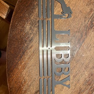 Personalized Lineman Last Name Metal Sign Lineman Gift Lineman Sign ...