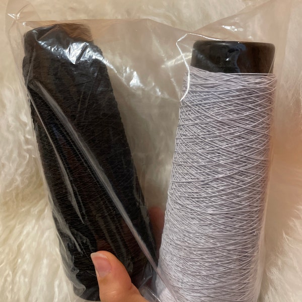 Elastic Sewing Thread | Shirring Elastic Thread | Cone of 250M or 500M ...