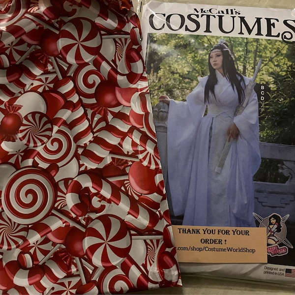 M8337 Sewing Pattern Misses' Hanfu Outfit Fantasy Costumes Sizes 6-14/ ...