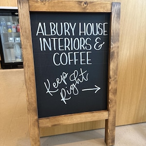 Wooden Chunky, Sturdy A Board. Heavy Weight Pavement Board 11.5KG ...