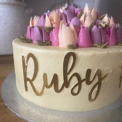 Sheet Cake Topper Happy Birthday Sheet Topper Personalised - Etsy