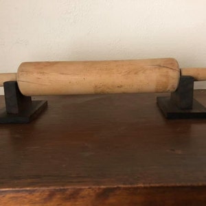 Wood Rolling Pin Stand for Rae Dunn. Farmhouse Riser, Rolling Pin ...