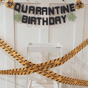 Caution Tape Caution Streamers, Police Party Banner, Caution Party ...