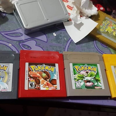 Gameboy Labels Yellow Pikachu Version Replacement Label Decal - Etsy